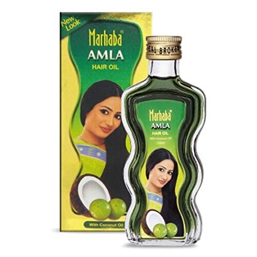 Marhaba Amla Hair Oil with Coconut Oil Nourish Your Hair with the Power ...