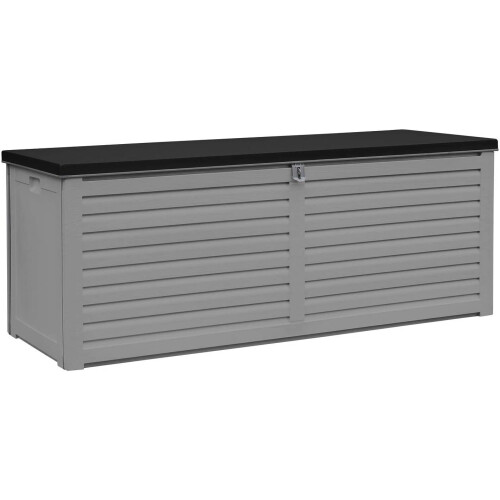 AIRWAVE Outdoor Plastic Garden Storage Box 103Gal/390L - Plastic ...