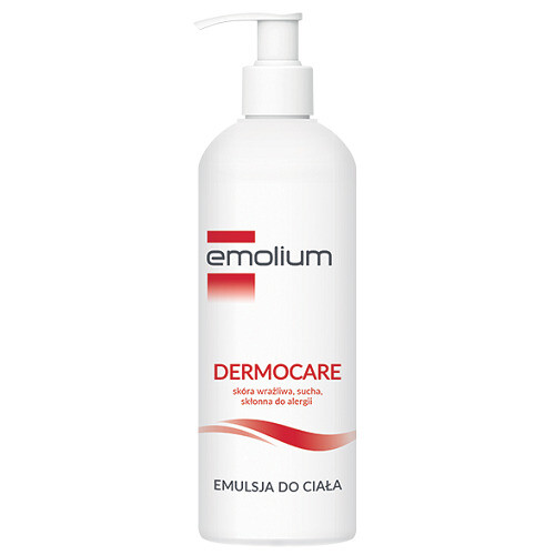EMOLIUM DERMOCARE emulsja do ciała od 1 dnia życia 400ml-body lotion on ...