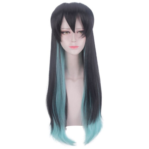 (Tokitou Muichirou Wig Only, One Size) Demon Slayer Tokito Muichiro ...