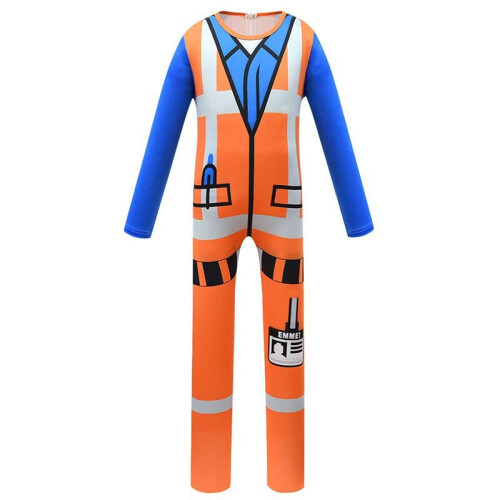 (Orange Jumpsuit Only, 120cm) Roblox cosplay costume children's one ...