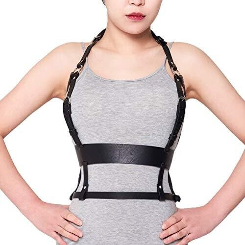 Body Chest Harness Waist Harajuku Belt Bandeau Lingerie Halter Caged ...