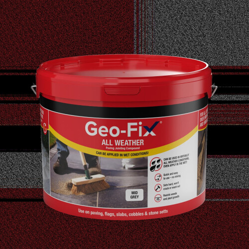 Geo Fix All Weather Paving Joint Compound Mid Grey 14kg on OnBuy