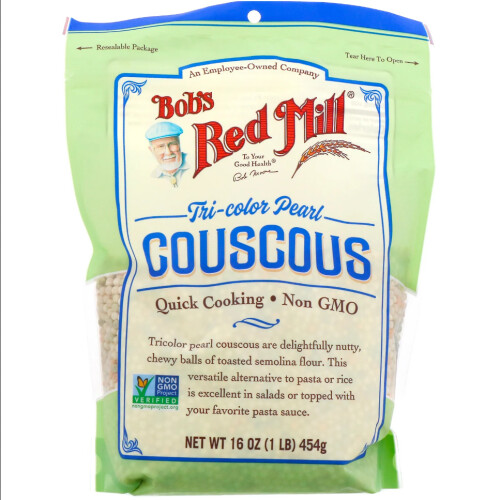 Bob's Red Mill, Couscous Perlé Tricolore, 1 lb (454 g) on OnBuy