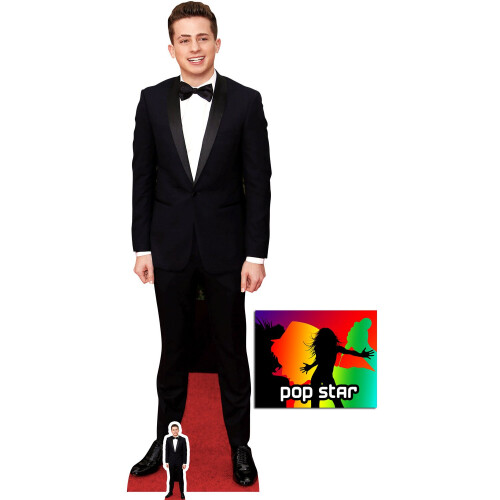 Charlie Puth Lifesize and Mini Cardboard Cutout / Standup - Includes 25x20cm Star Photo on OnBuy