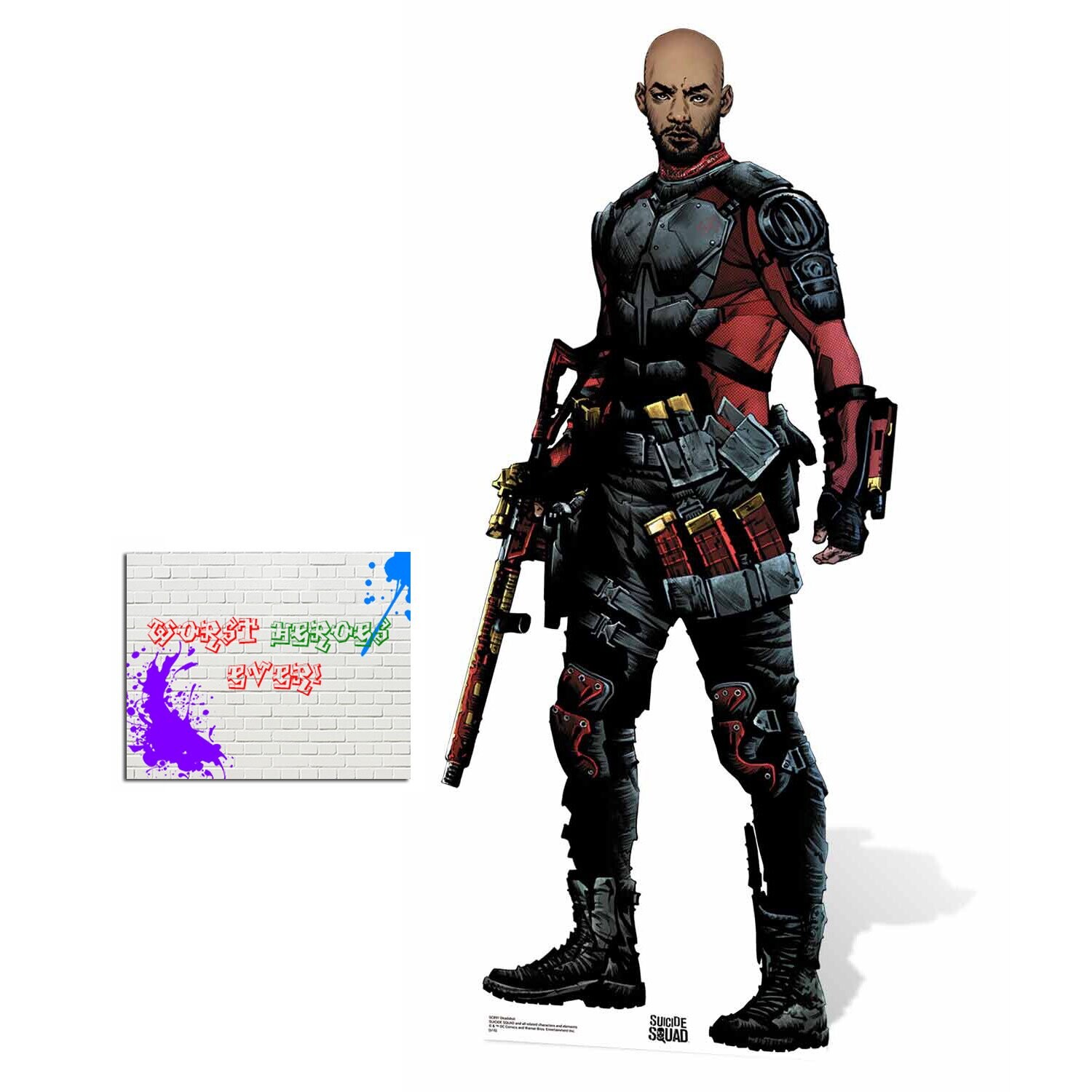 Deadshot Suicide Squad Comic Style Official DC Comics Lifesize ...