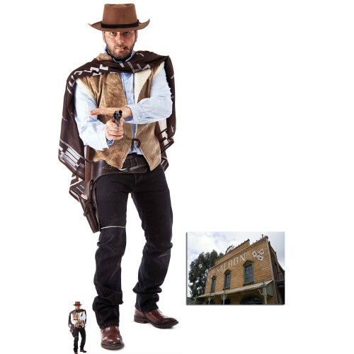 Wild West Cowboy Cardboard Cutout Lifesize and Mini Cardboard Cutout ...