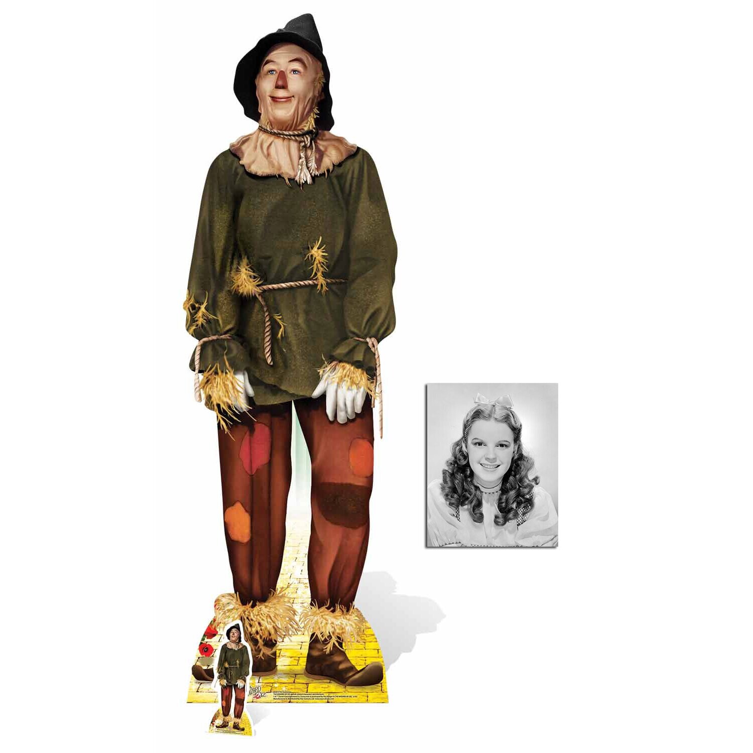 The Scarecrow from The Wizard of Oz Lifesize and Mini Cardboard Cutout / Standee / Standup ...