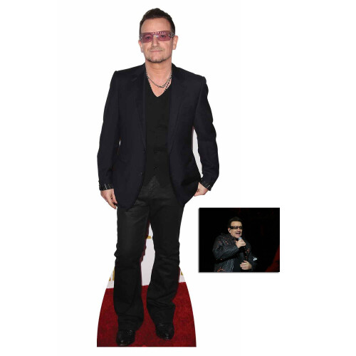 Bono Lifesize Cardboard Cutout / Standee / Standup - Includes 25x20cm Star Photo on OnBuy