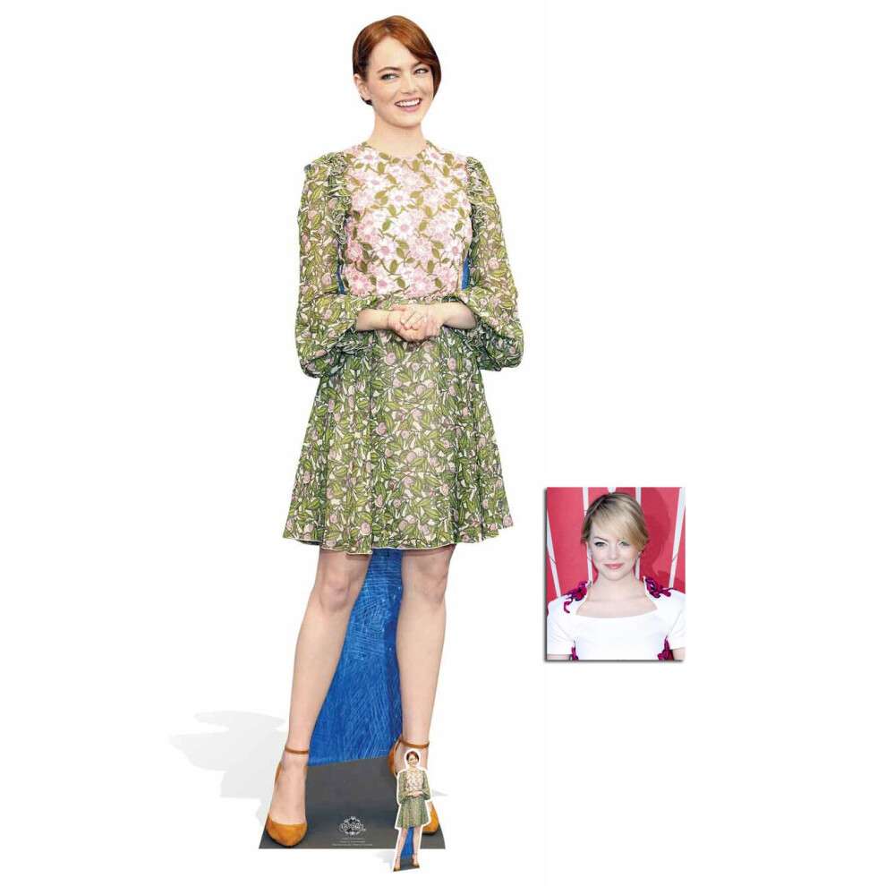 Emma Stone Celebrity Cardboard Cutout Lifesize and Mini Cardboard Cutout / Standee / Standup ...