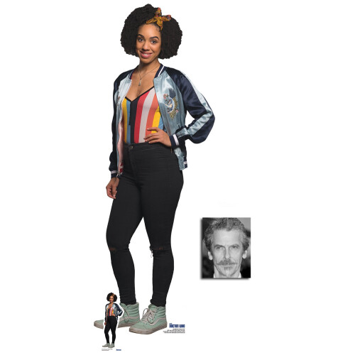 Bill Potts (Pearl Mackie) from Doctor Who Official Lifesize and Mini Cardboard Cutout / Standup ...