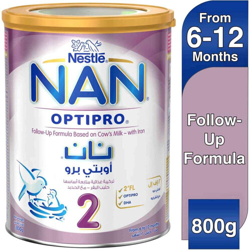 Nestle NAN Optipro 2 Follow Up Formula Cow Milk 800g on OnBuy