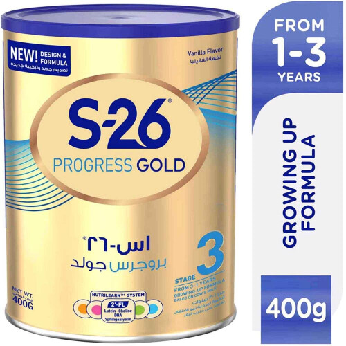 Nestle S-26 Progress Gold Stage 3 Cow Milk 400g on OnBuy