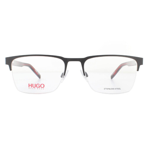 Hugo by Hugo Boss Glasses Frames HG 1076 BLX Matte Black Red Men on OnBuy