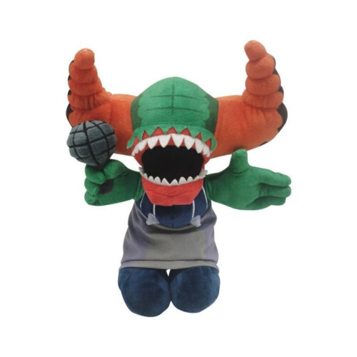 (26cm Silver) 1pcs 20-26cm Friday Night Funkin Plush Doll Skid Pump ...