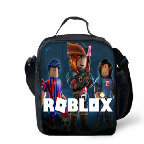 (Lunch bag-4) Roblox portable lunch bag insulated cooler school outdoor ...