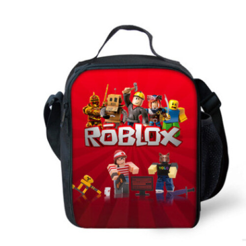 (Lunch bag-21) Roblox portable lunch bag insulated cooler school ...