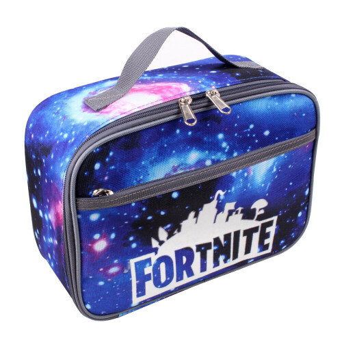 (01) Fortnite Lunch Box Bag Children Outdoor Lunch Bag Portable on OnBuy