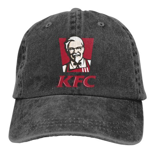 (Black) KentuckyFried Chicken KFC Logo Baseball Caps/Hat on OnBuy