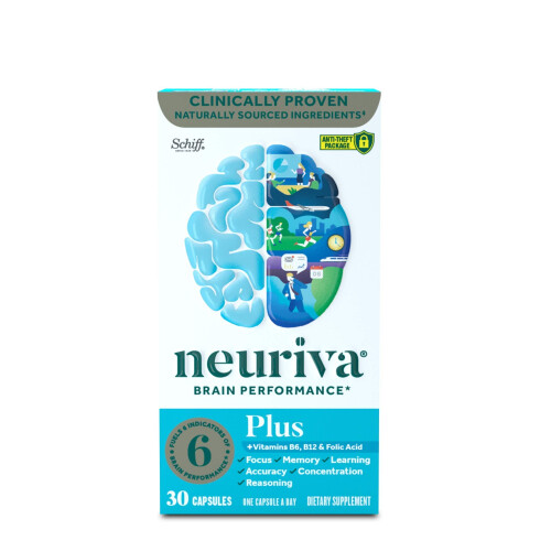 Neuriva Nootropic Brain Support Supplement - Plus Capsules (30 count in a box ...