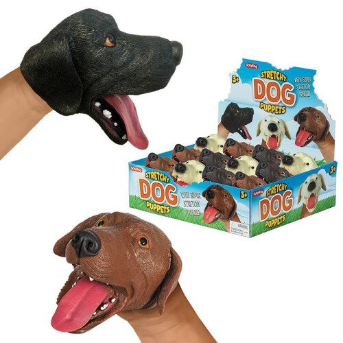 Schylling - Stretchy Dog Hand Puppets on OnBuy