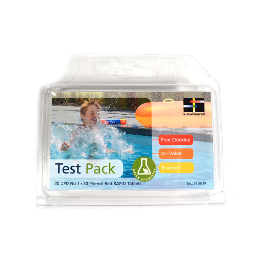 Test Refill Pack Chlorine-pH-DPD No.1 & Phenol Red Rapid Dissolve (60 ...