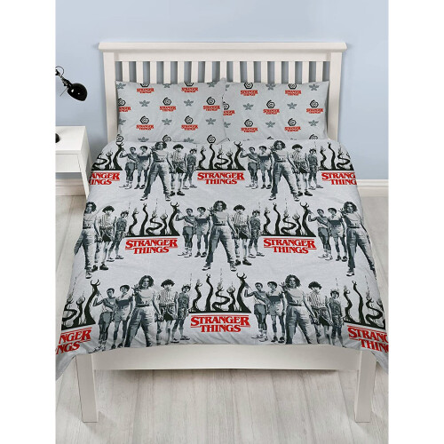 Stranger Things Darkside Double Duvet Cover Set - Rotary Design on OnBuy