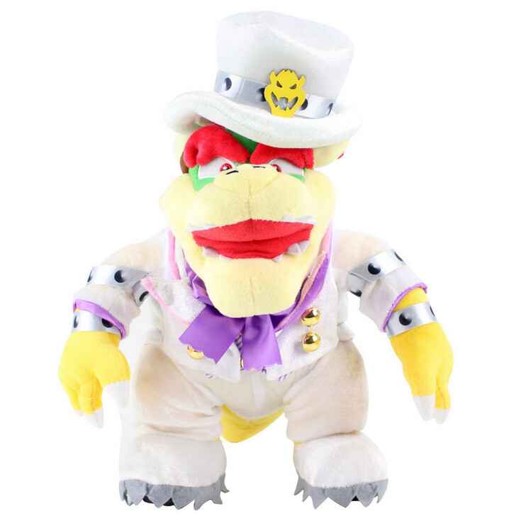 (Dress kuba ) Super Mario Bros King Koopa Plush Doll Stuffed Toy on OnBuy