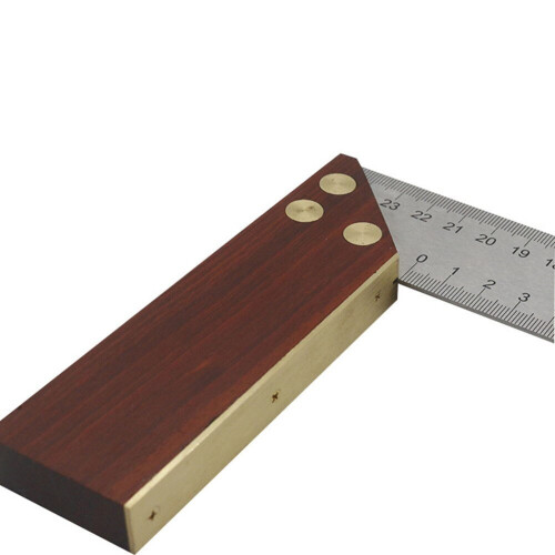 L-Type Woodworking Angle Ruler 250mm Measuring Tool 90 Degree Double ...