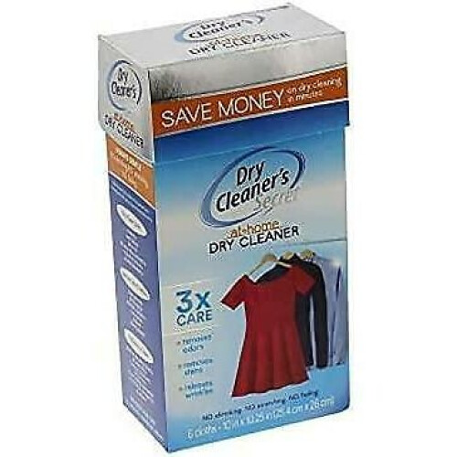 ORIGINAL DRY CLEANERS SECRET TUMBLE DRYER CLEANING CLOTHS X 6 55-UN-64 ...