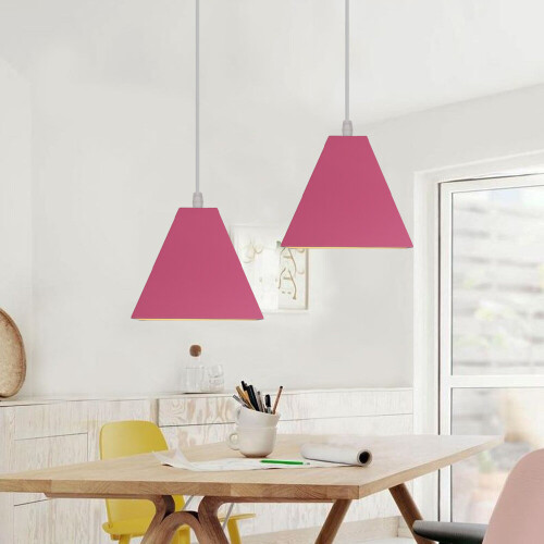 2PCS Retro Pendant Light Vintage Pendant Lamp Modern Hanging Light ...