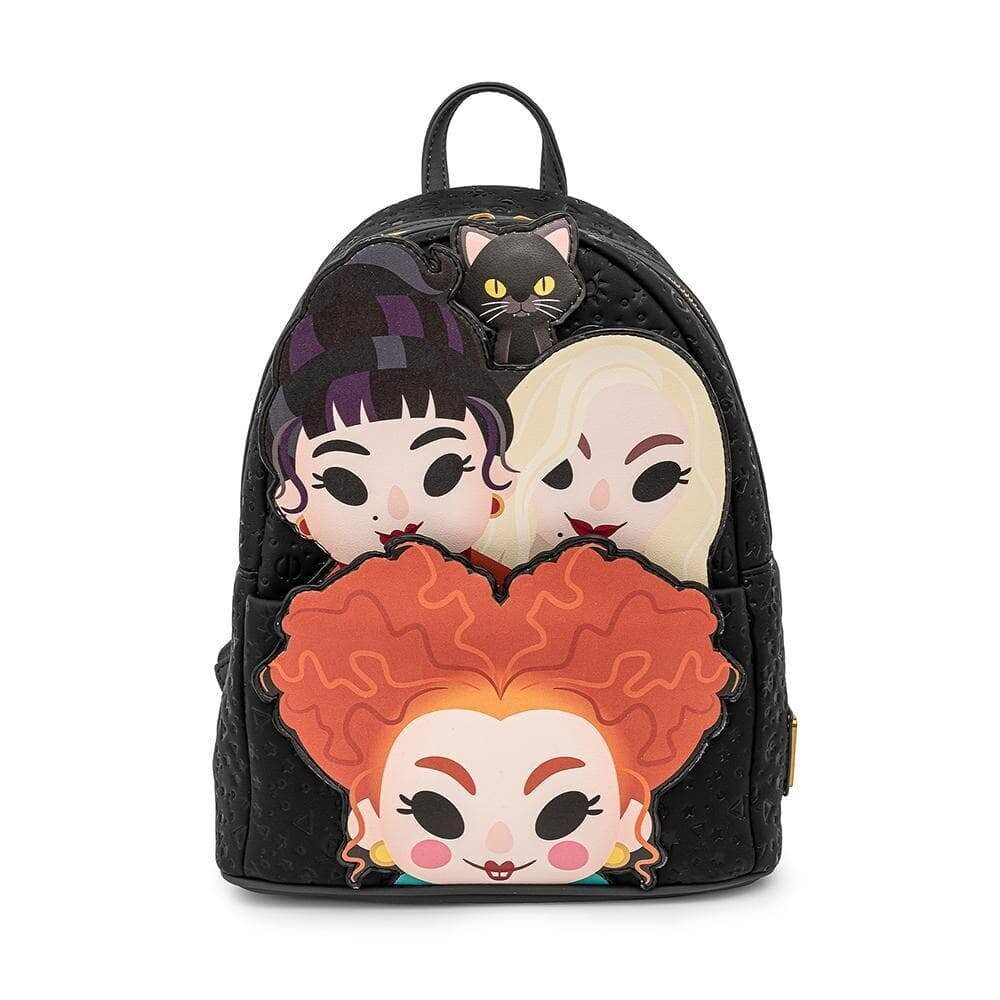 Disney Hocus Pocus Sanderson Sisters Loungefly Deluxe Faux Leather Mini ...