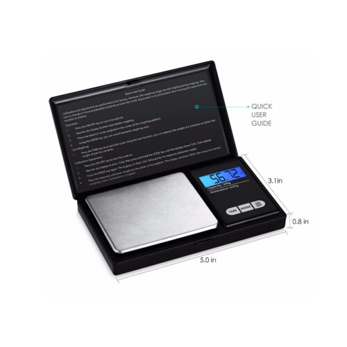 S14 Digital Pocket Scale 1kg/0.1g Mini Scale Gram and Ounce Portable ...
