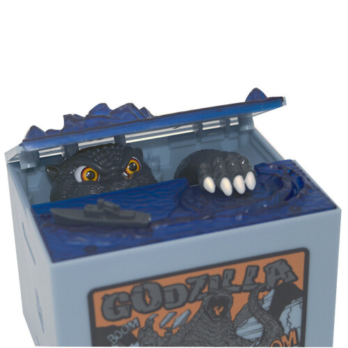 Godzilla Dinosaur Electric Money Box Piggy Bank Toy With Music Gift on ...