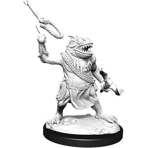 D&D Nolzur's Marvelous Unpainted Minis W14 Kuo-Toa & Kuo-Toa Whip (Pack ...