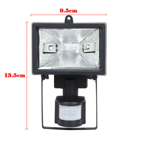 120W PIR Floodlights Security Motion Sensor Halogen Outdoor Light on OnBuy