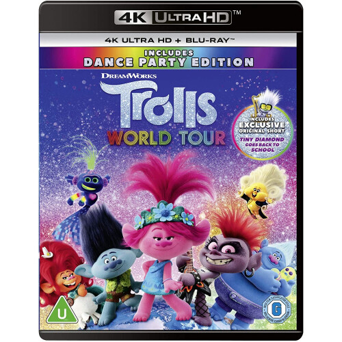 Trolls 2: World Tour (Dreamworks) (4K Ultra HD + Blu-ray) on OnBuy