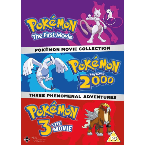 Pokemon Triple Movie Collection: Movies 1-3 (DVD) on OnBuy