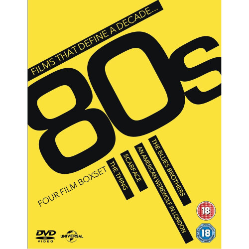 Films That Define A Decade: '80s (DVD) on OnBuy