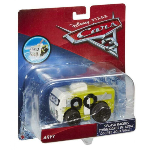 Disney Pixar Cars 3 Splash Racers Arvy Vehicle - Mattel NEW Boxed on OnBuy