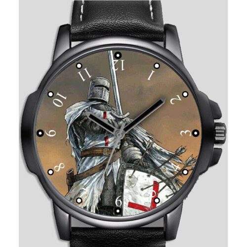 Templar Armoured Knight Sword Of Honour War Unique Stylish Wrist Watch ...