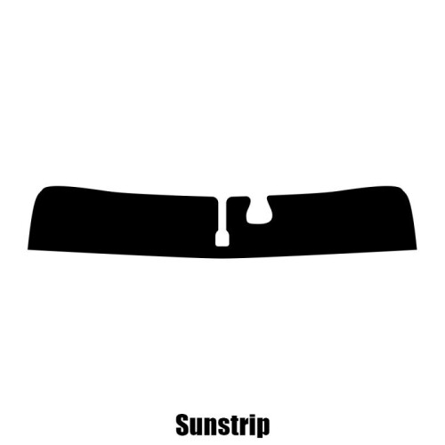 Honda Accord 4-door Saloon 2002 to 2008 pre-cut tinted sunstrip on OnBuy