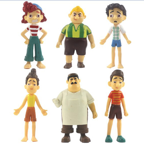 (6PC) Pixar Luca Action Figures Mini Anime Cake Topper Alberto Guilian ...