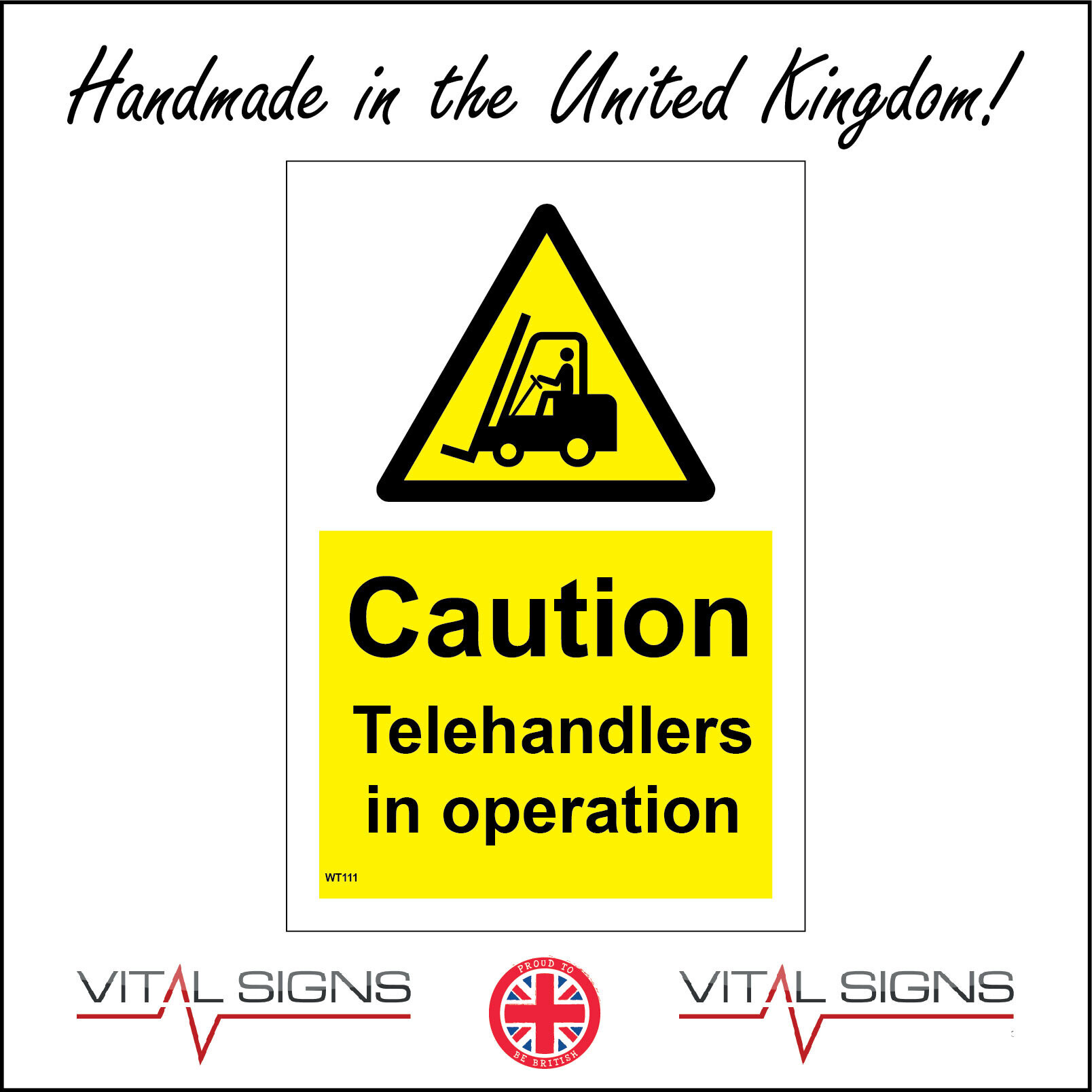 (200 x 300mm - 8 x 12, D - 1mm Pvc Foamex) WT111 Telehandlers In ...