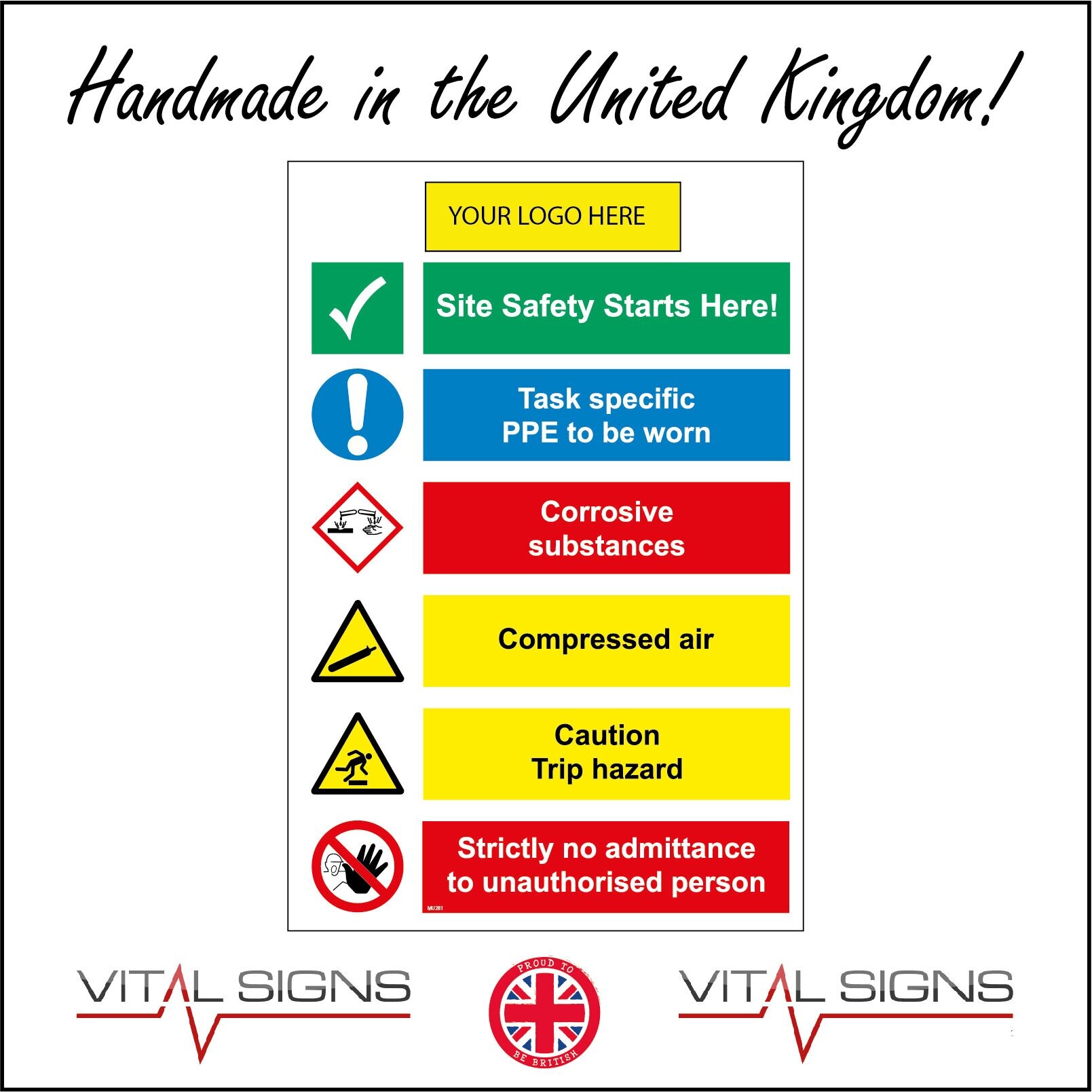 (450 x 600mm - 18 x 24, A - Sticker / Sav - Non-See Through) MU281 Site ...