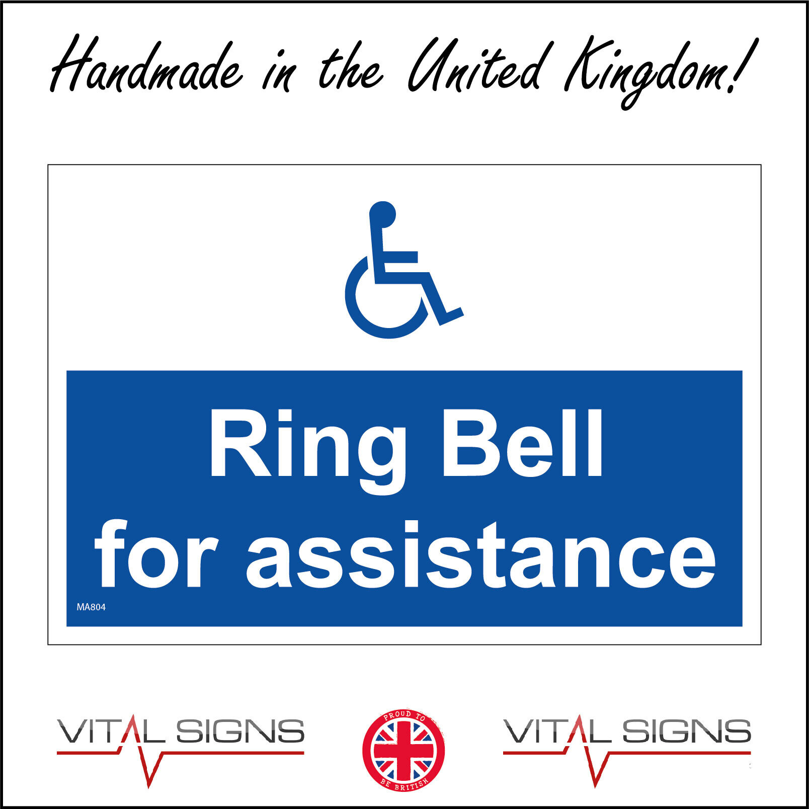 (400 x 300mm - 16 x 12, B - Magnetic - Vehicle Grade) MA804 Ring Bell ...