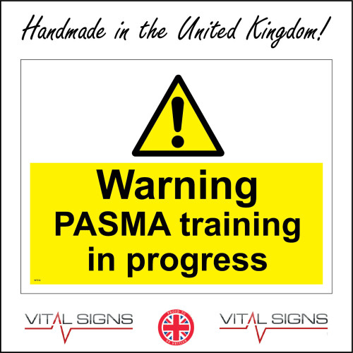 (400 x 300mm - 16 x 12, D - 1mm Pvc Foamex) WT132 Warning Pasma ...