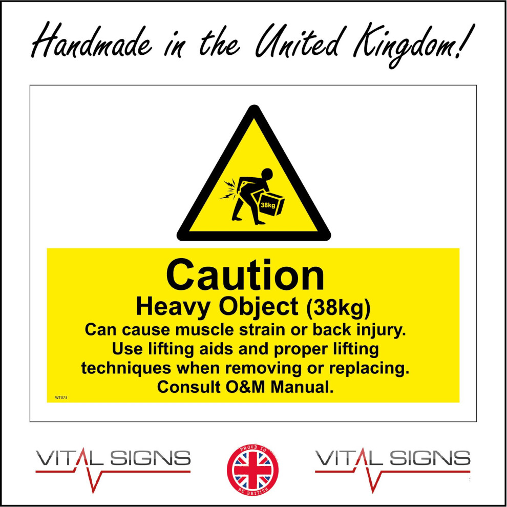 (300 x 200mm - 12 x 8, E - 3mm Standard Foamex Foamboard) WT073 Caution ...