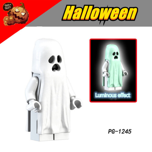 (PG1245-10PCS) 10Pcs Luminous Vitruvius /Ghost Minifigure Blocks Toy ...