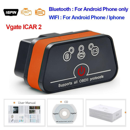 Vgate iCar2 obd2 scanner ELM327 BT elm 327 V2.1 obd 2 wifi icar 2 auto ...